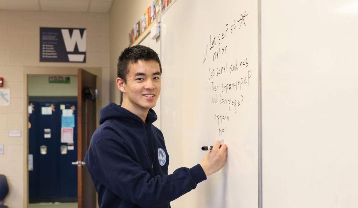 Math, Momentum, and Mindset: Isaac Xiu ’26 at the Ross Mathematics Program | The Wellington School
